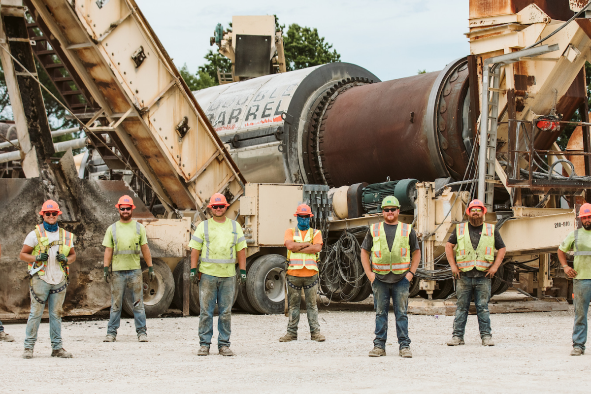 Setting Up Success: Hannibal Asphalt Plant Crew » Emery Sapp & Sons